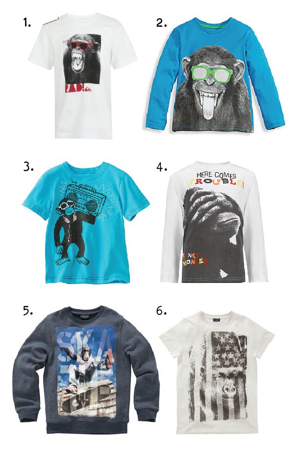 Emily Kiddy: Boys - Monkey Trend - Spring/Summer 2014