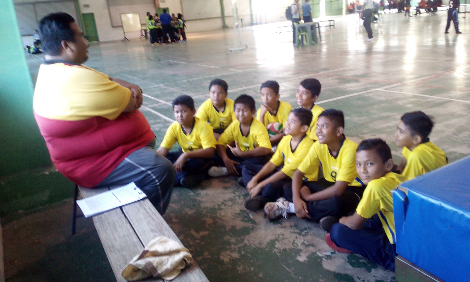 SEK. KEB. DANGI: Skuad Bola Tampar SK Dangi