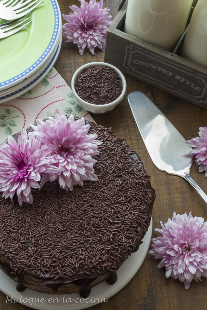 Mi toque en la cocina: Tarta mousse de chocolate.