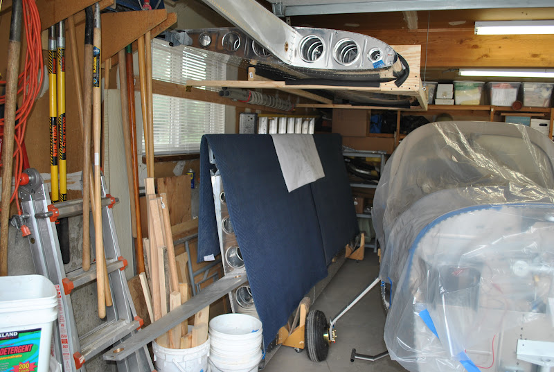 RV-12 Builder in Sandy, UT: Install Wing Rack and Other Changes