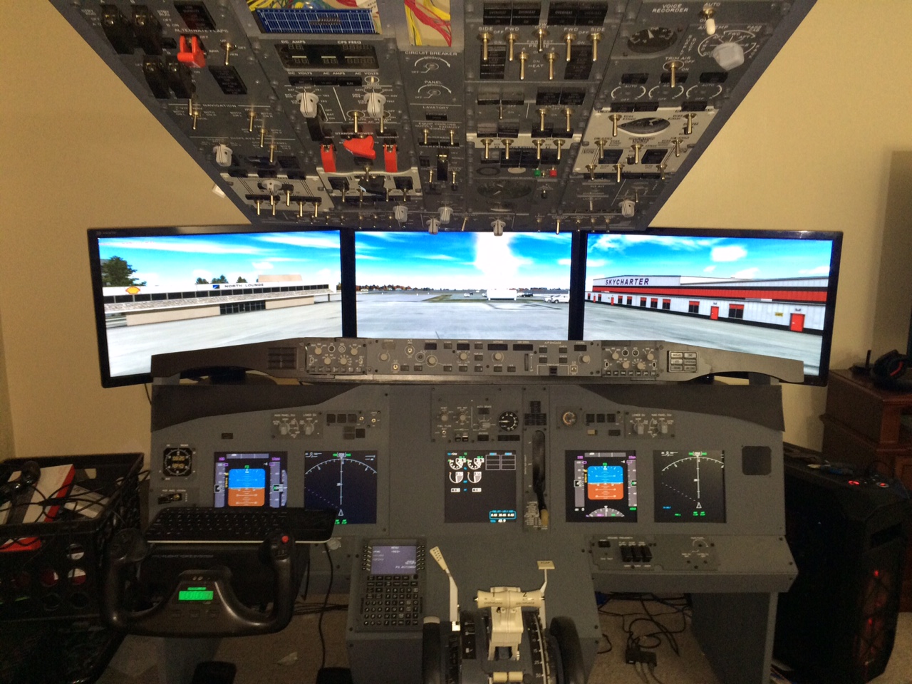 Virtual Cockpit vs. Hardware Cockpit - The Prepar3d Forum - The AVSIM ...