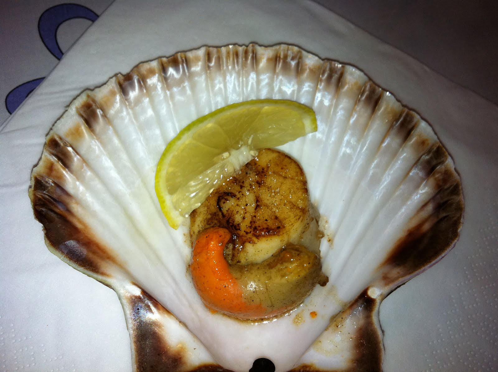 Matloggen: Stekt kamskjell naturell - Oppskrift