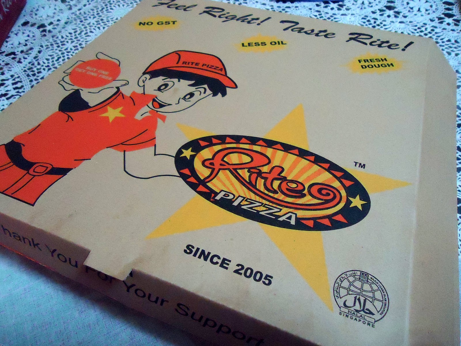 The Halal Food Blog: RITE Pizza