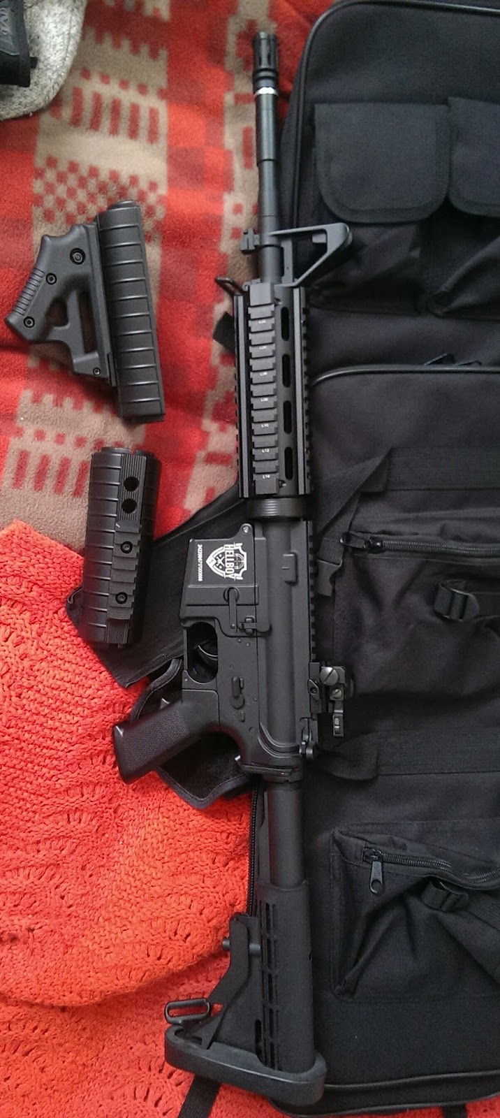 canada airgun+antique firearms freak: A.V HellBoy M4 Tactical Co2 rifle ...