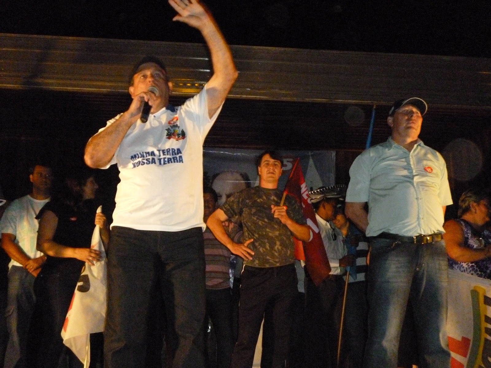 Simone Melchior: Comício do 15 arrasta multidões