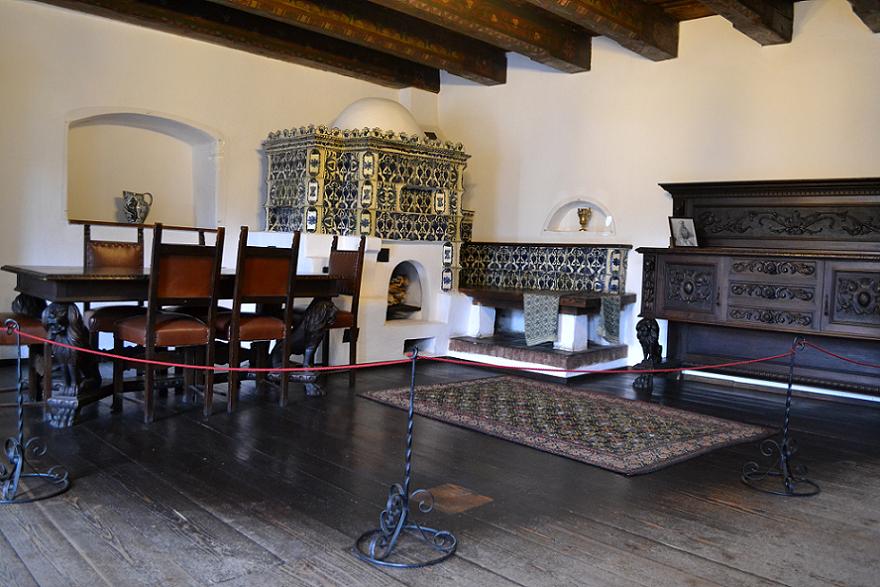 Poze din interiorul Castelul Bran (Brasov, Transilvania), fotografii ...
