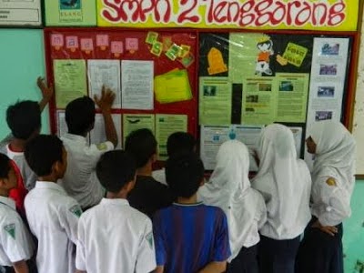 Lomba Majalah Dinding Dari Bahan Bekas dalam KTS SMP Negeri 2 ...