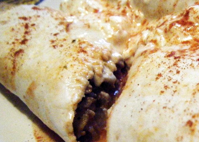 Thomas Yaeger's Transcendental Kitchen: Chilli Beef Tortillas