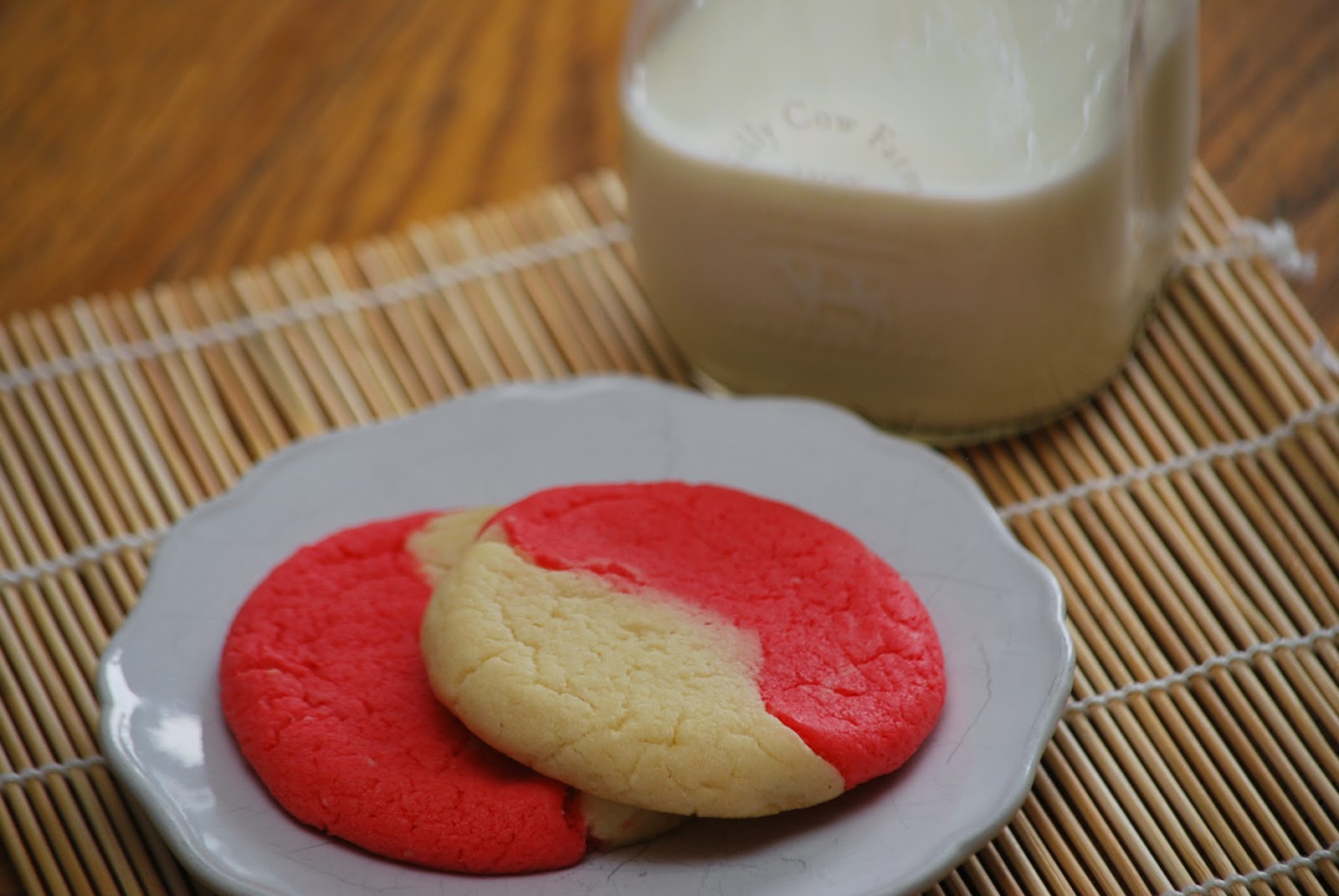 My story in recipes: Strawberry Swirl Cookies