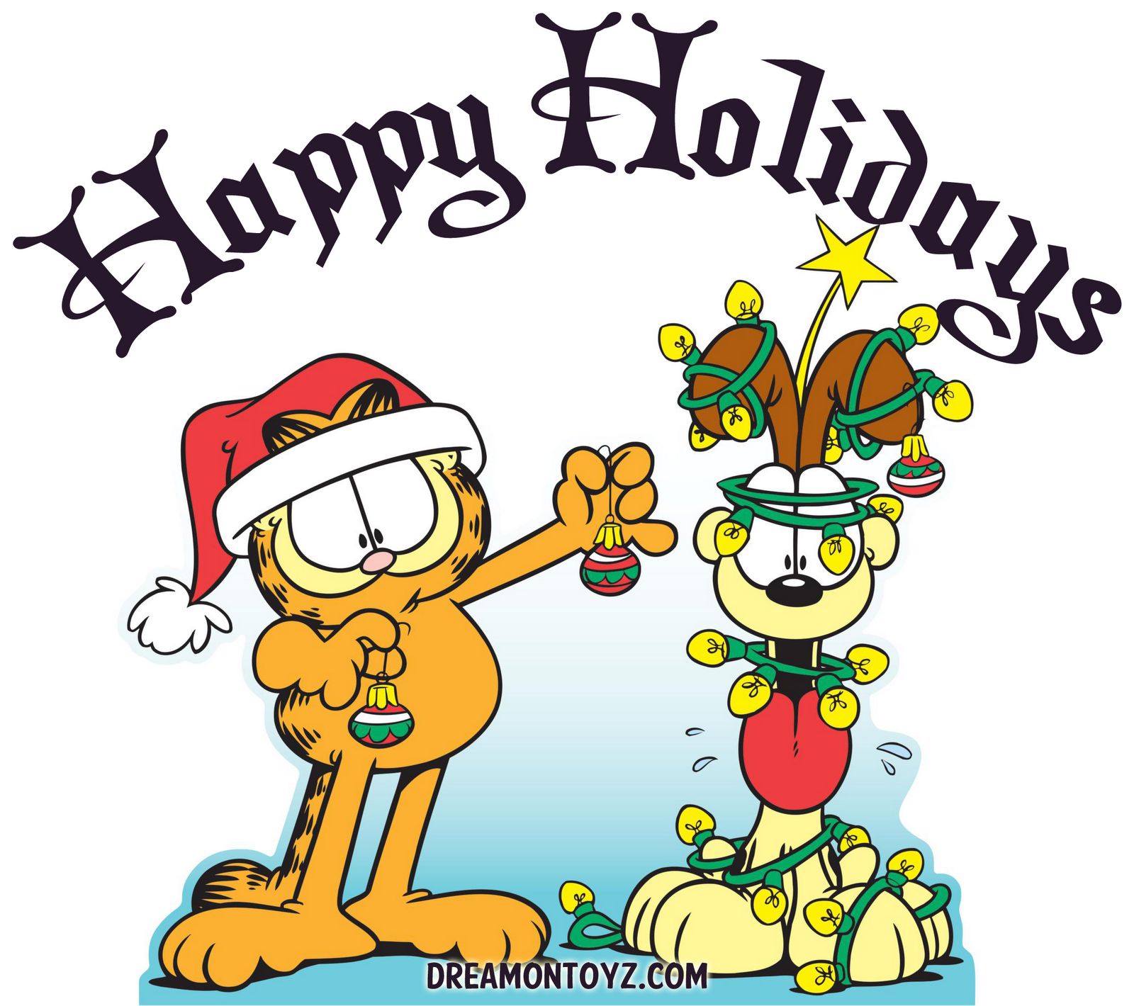 FREE Cartoon Graphics / Pics / Gifs / Photographs: Garfield and Odie ...