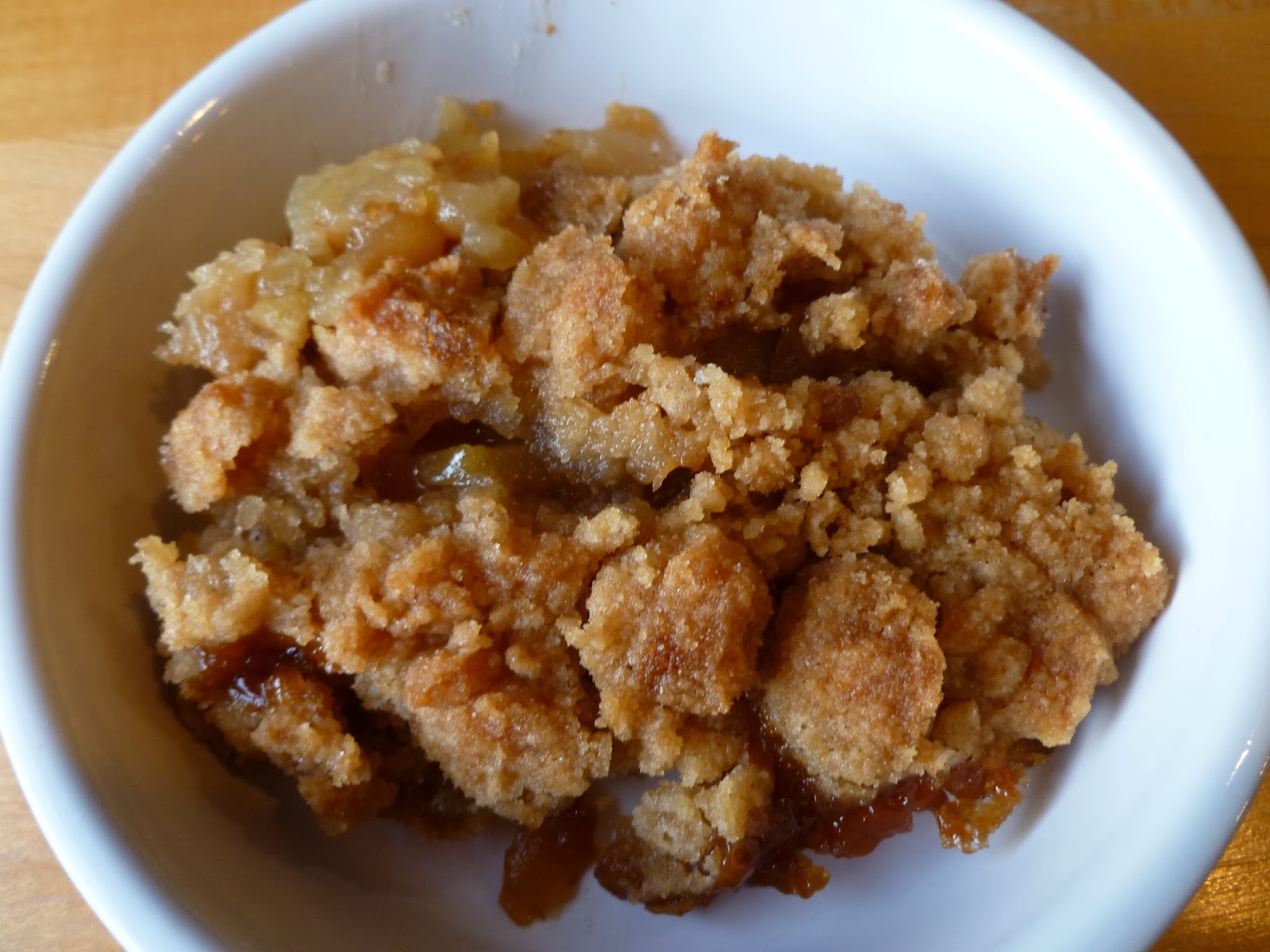 The Pastry Chef's Baking: Salted Caramel Apple Crumble