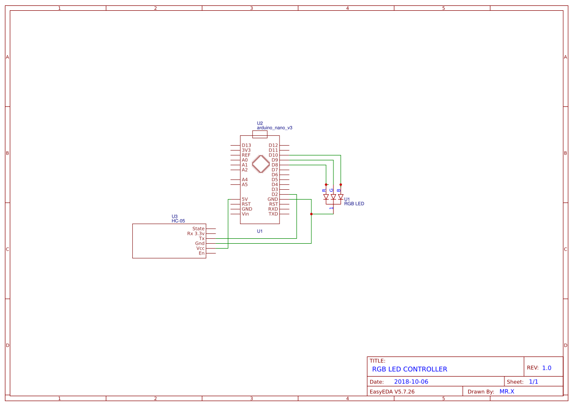 ANDROID APPLICATION CONTROLLED SIMPLE RGB LED DESKTOP LAMP – ESCLabs