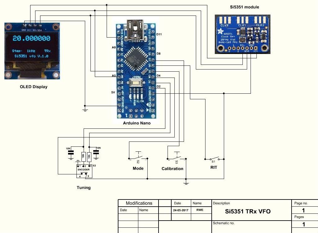 Projetos e Transceptores.: Transceptor SSB 5 bandas VFO BFO SI5351 ...
