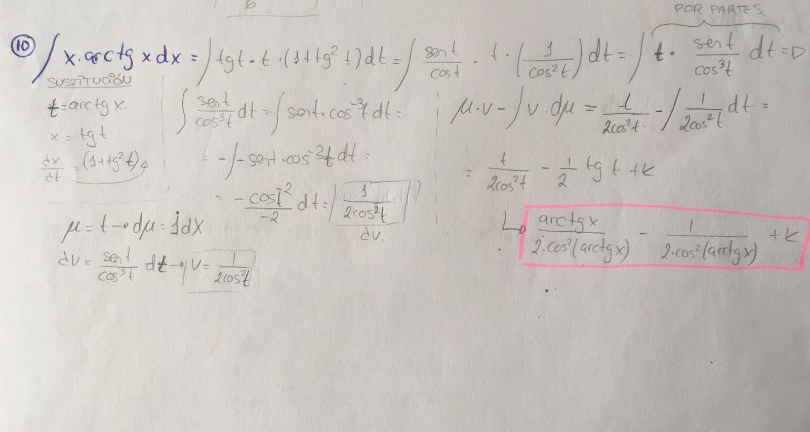 La calculadora matemática: INTEGRALES