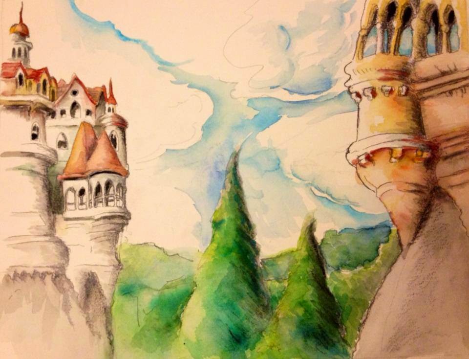 The Helpful Art Teacher: Drawing Imaginary Three-Dimensional Worlds ...