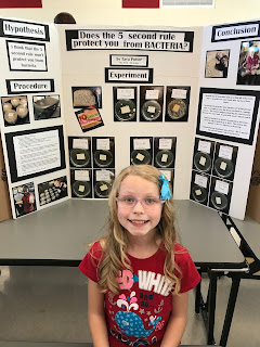 Welcome to the Krazy Kingdom: Taya's Science Project - "Does The 5 ...