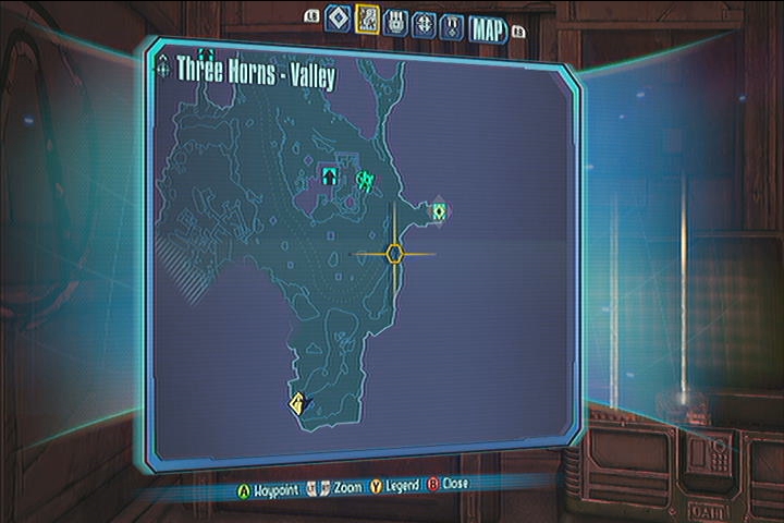 Borderlands 2: Three Horns-Valley Vault Symbols
