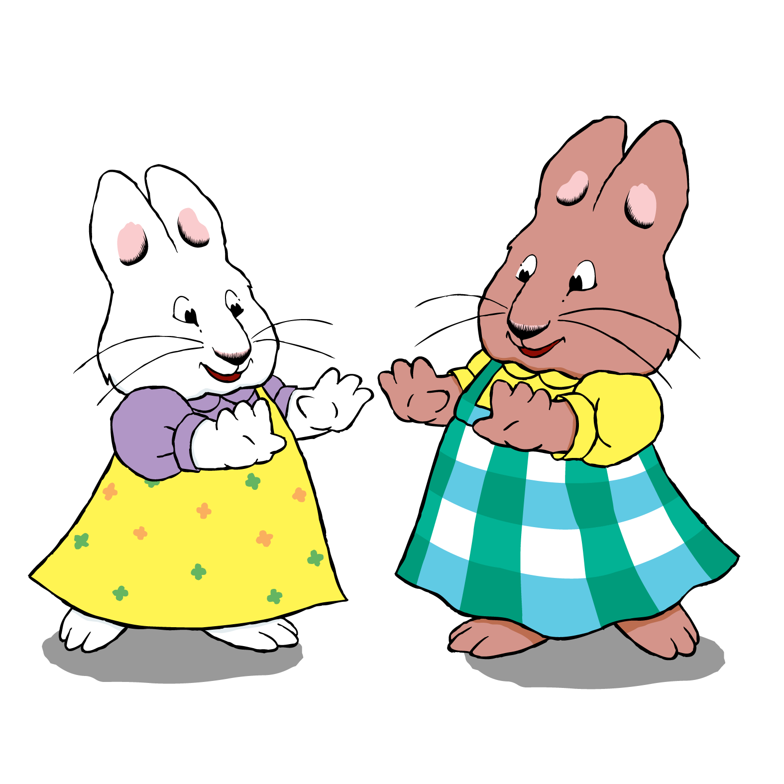 Cartoon Characters: Max & Ruby PNG