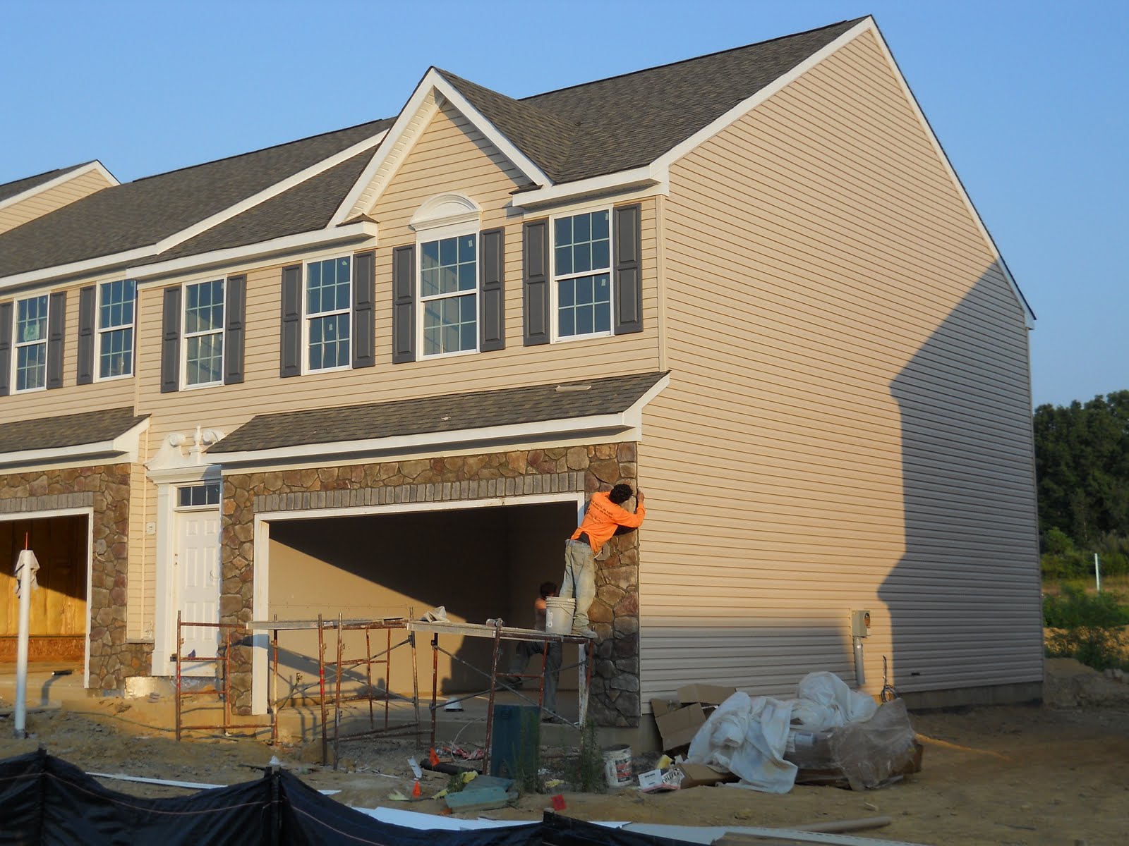 Ryan Homes Nest Newbies: Siding, Stone & Shutters!