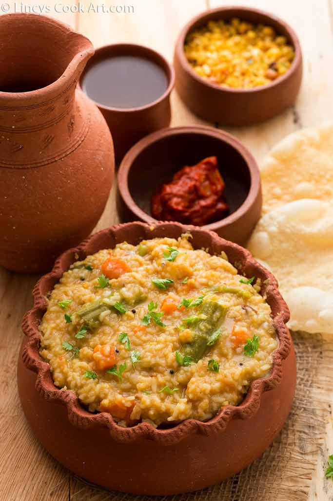 Sambar Sadam | Sambar Rice| Bisi Bele Bath ~ Lincy's Cook Art