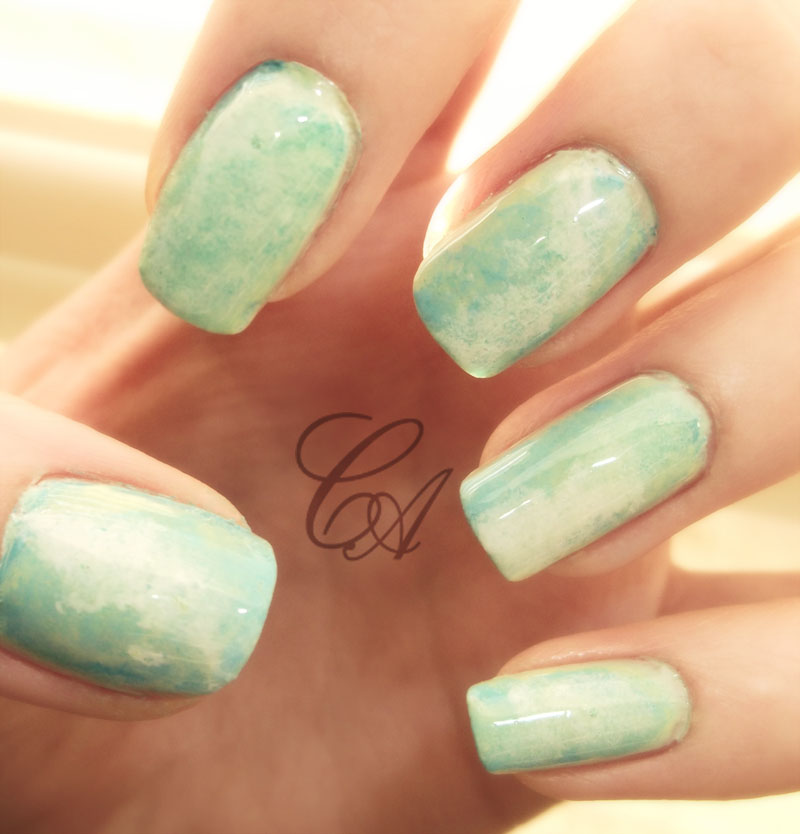ChrissyAi: Sea 'Foam' Nails