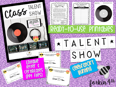 forkin4th: End the Year with a Class Talent Show!