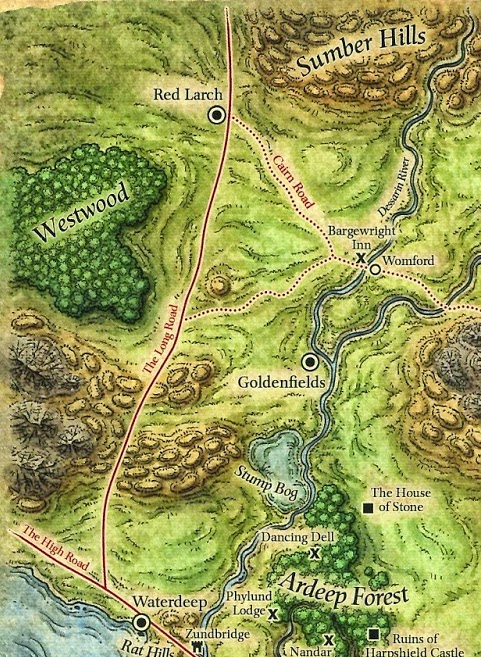 High Resolution Map Of Faerun 5E High Resolution Images Of World ...