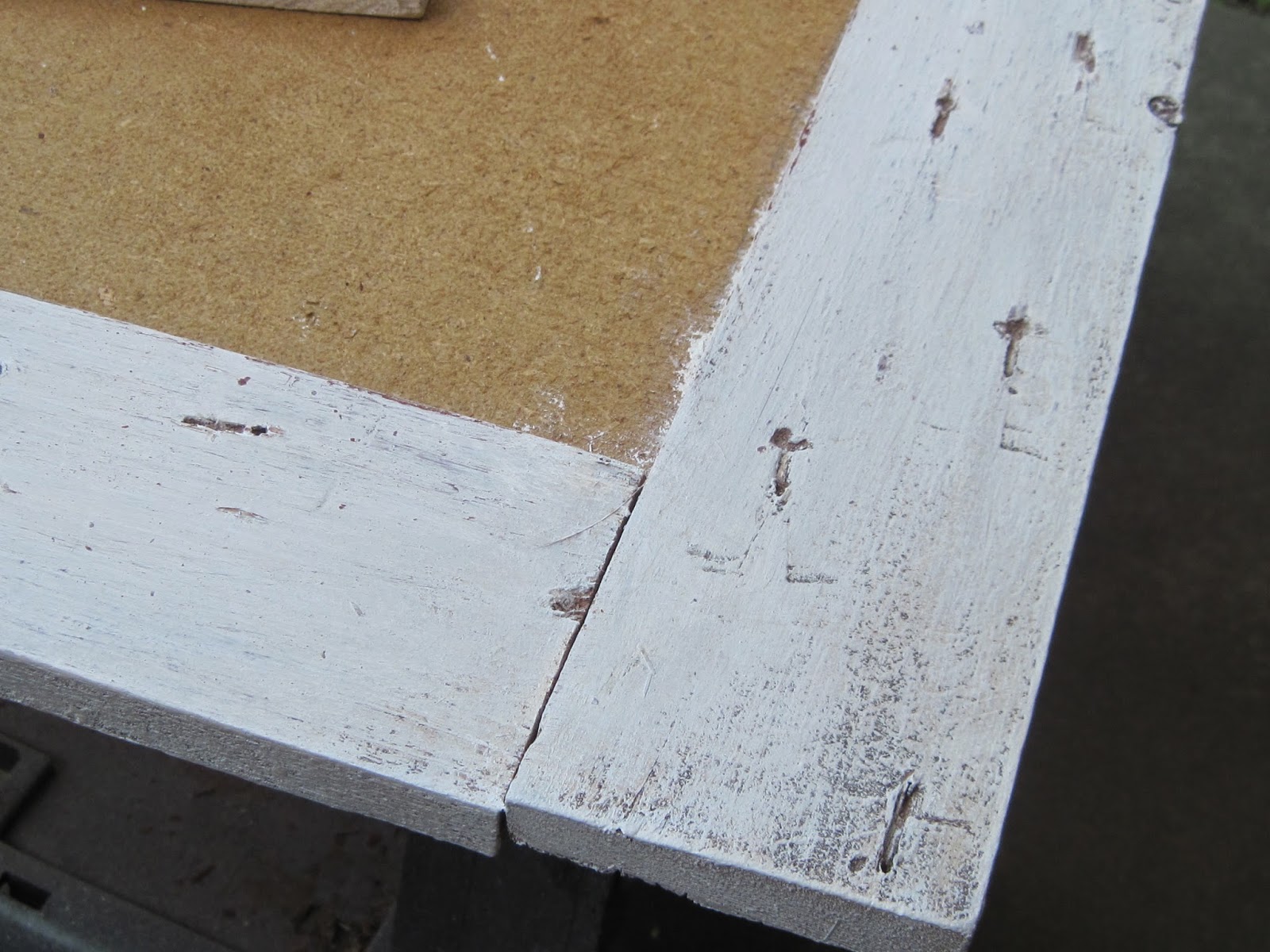 DIY Reclaimed Wood Mirror - Pallet and Pantry