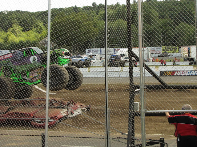 Monster Jam at the Stafford Motor Speedway