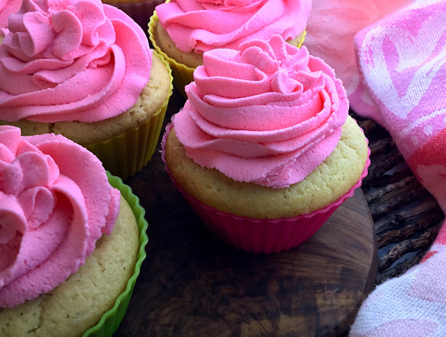 Food Fitness by Paige: Rose Petal Cupcakes