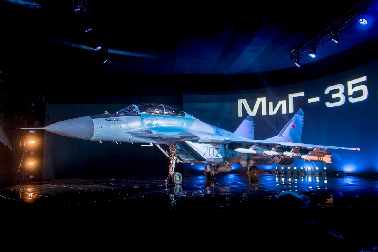 Historia y tecnología militar: Fotos de la presentación oficial del MiG-35