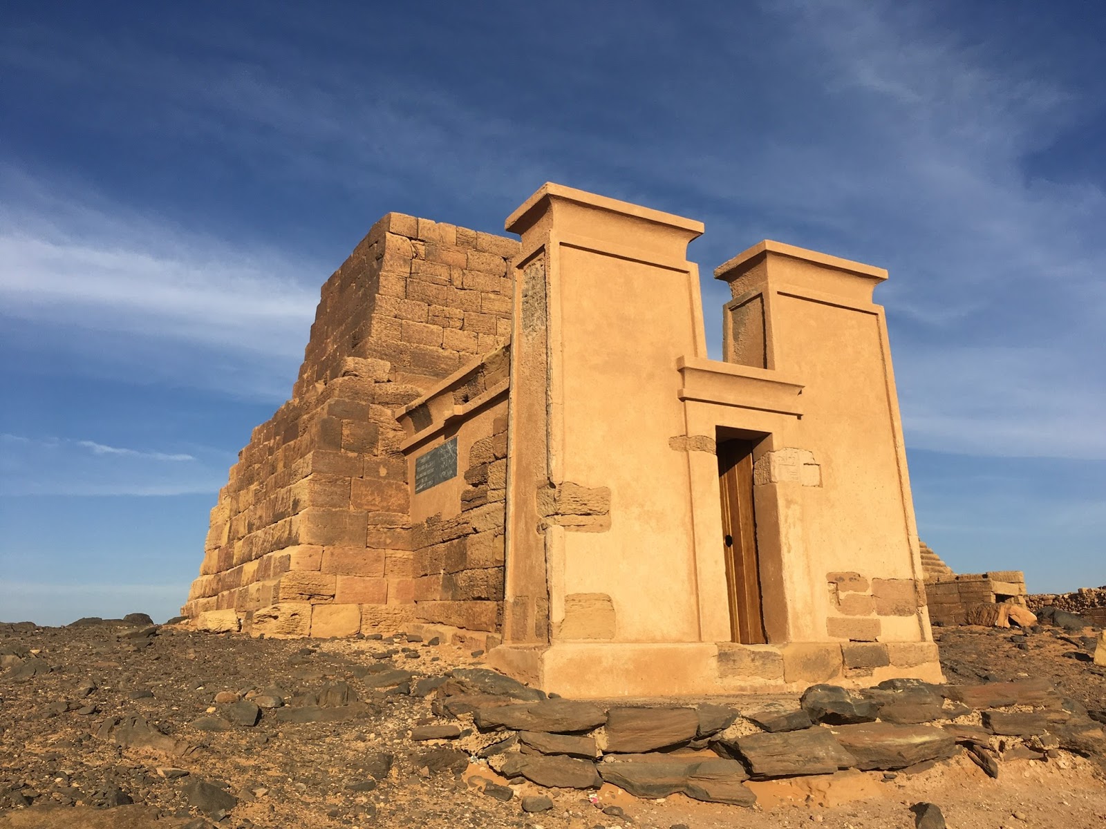 The Pyramids of Meroe, Sudan