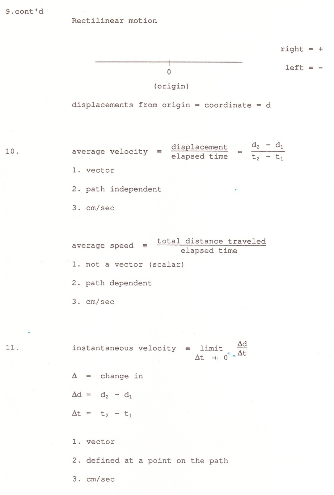 Everything MCAT: MCAT Learning Material: Physics Lesson 1 Kinematics