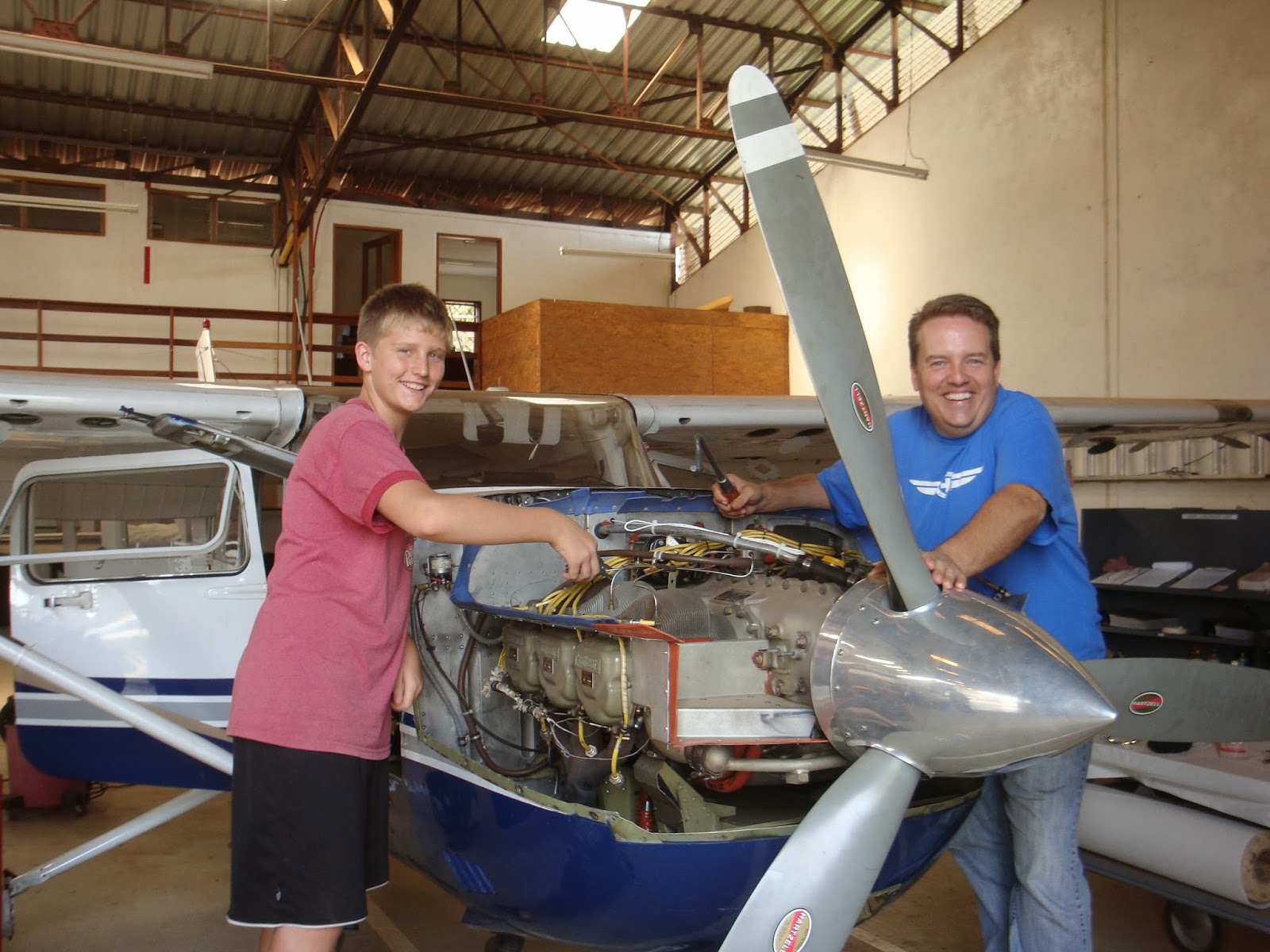 Arrivals and Departures: Aircraft Annual Inspection Complete!