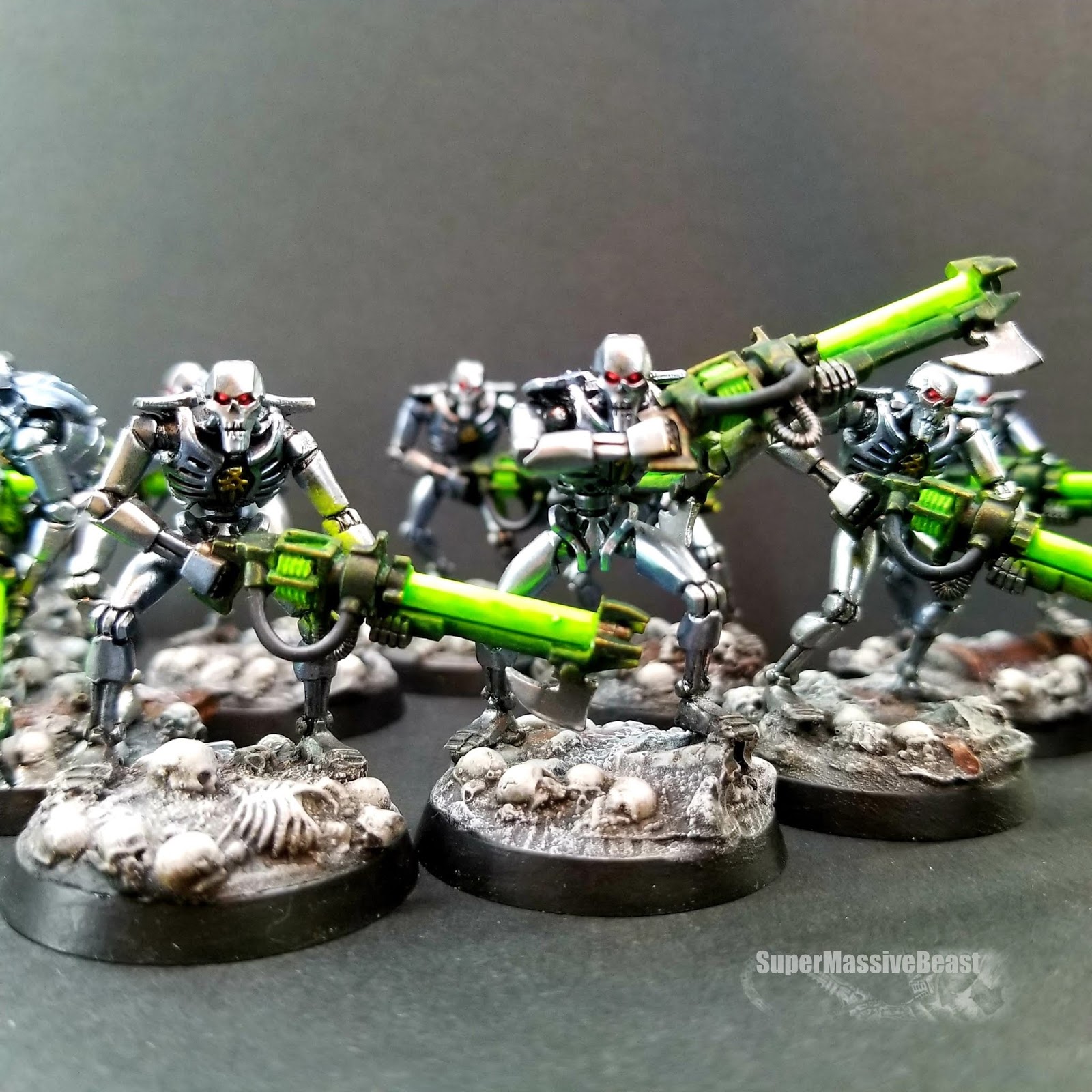 Super Massive Beast: Necrons Rebooted -- First Necron Warrior Unit ...