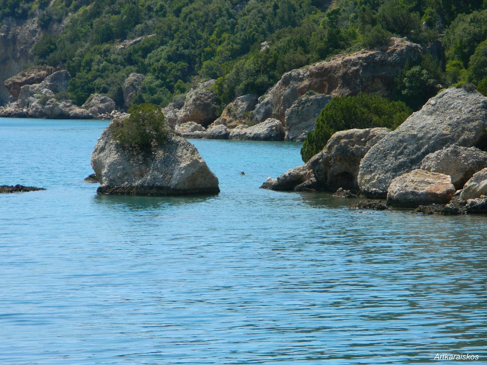 Η παραλία του Αγ Νικολάου Αστακός Αιτωλοακαρνανίας((φωτο) - ΜΠΑΜΠΙΝΗ ΙΝ