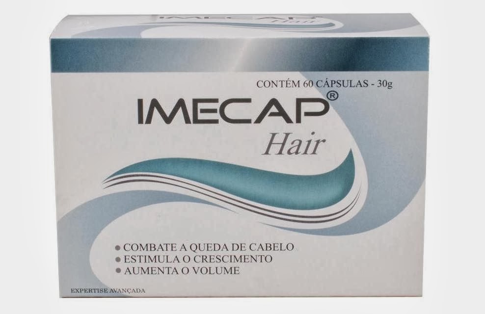 Imecap Hair, Nutricosmético para Auxiliar na Saúde e Crescimento dos ...