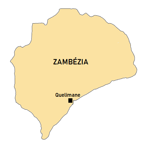 Blog de Geografia: Mapa da Zambézia (província), Moçambique