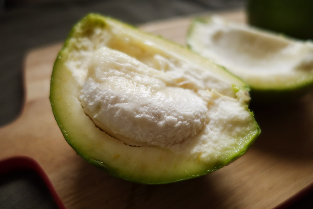 the indolent cook: aztec fruit, or white sapote - and a smoothie!