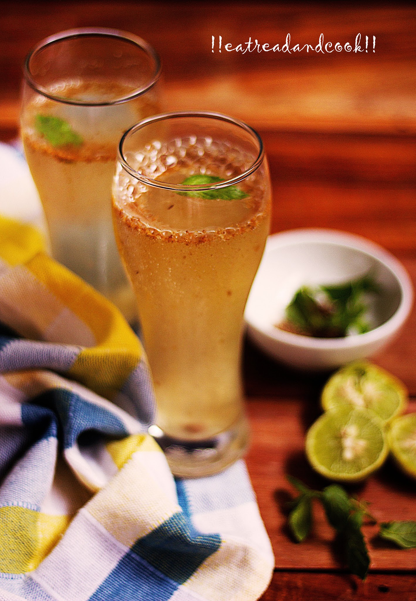 Shikanji ~ The Indian Lemonade