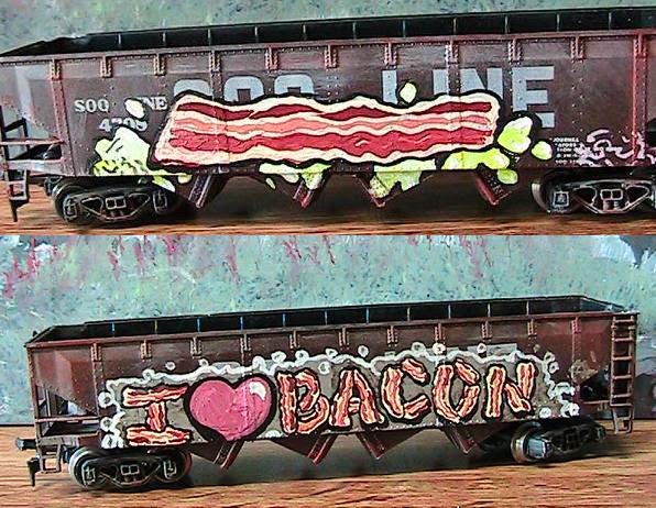 CP Rail Manitoba & Minnesota Subdivision: Bacon and Trains