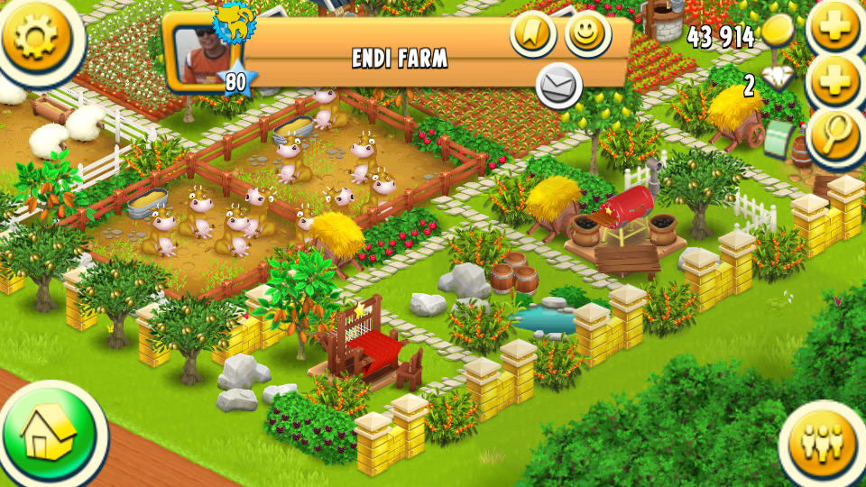 Hay Day Showcase: A lovely farm I saw today