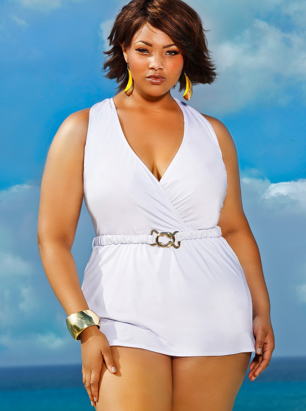 ,: Monif C Curvy Summer Swim Wear