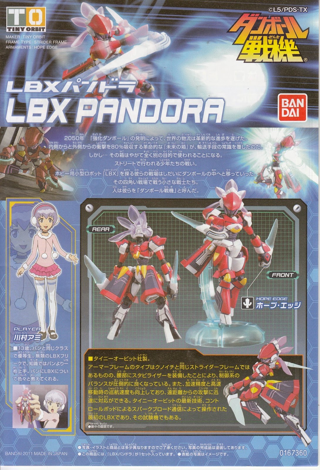 Loot of the Day: LBX - LBX Pandora