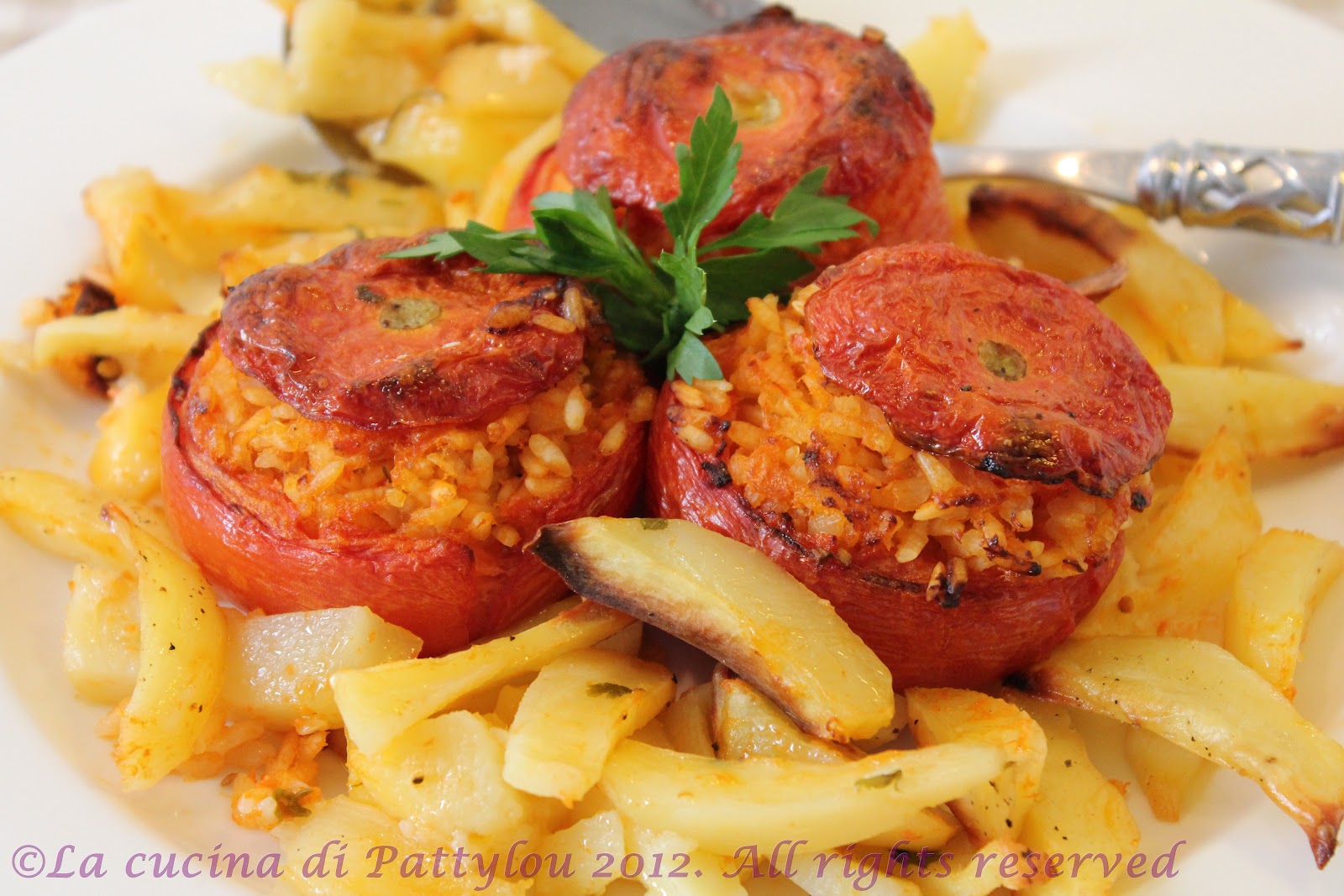 La cucina di Pattylou: Pomodori col riso