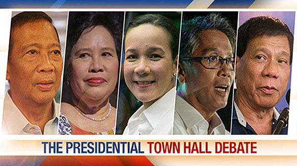 Watch 3rd PiliPinas Debates 2016 ABS-CBN Presidential Town Hall Debate ...
