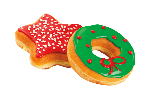 Dunkin' Donuts Debuts New Holiday Wreath Donut
