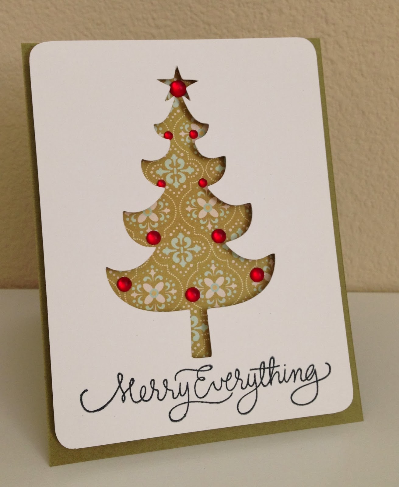 Shabby Chic Crafting: Tree Card