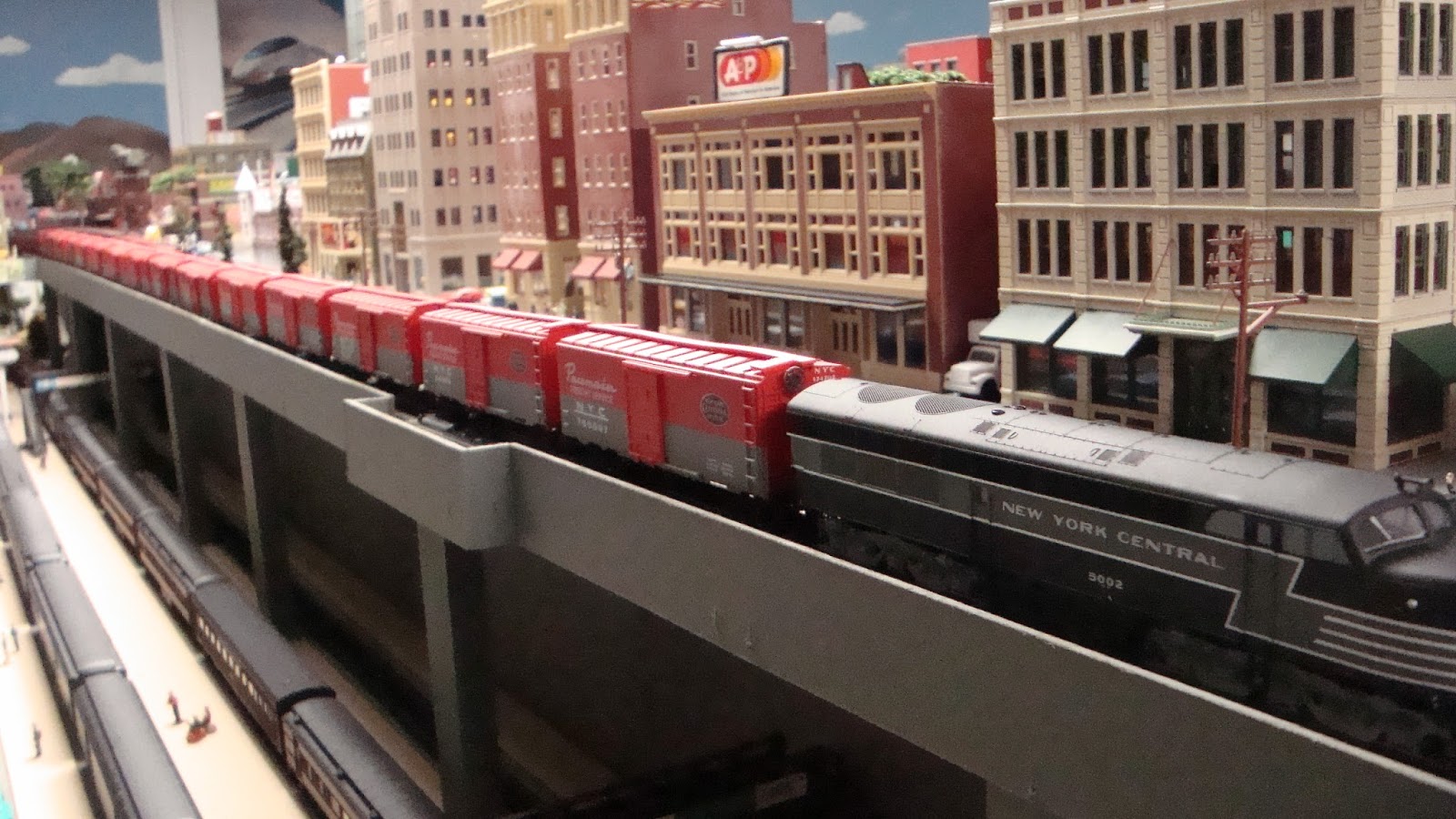 New York Central Train Layout: New York Central System vs Pennsylvania ...