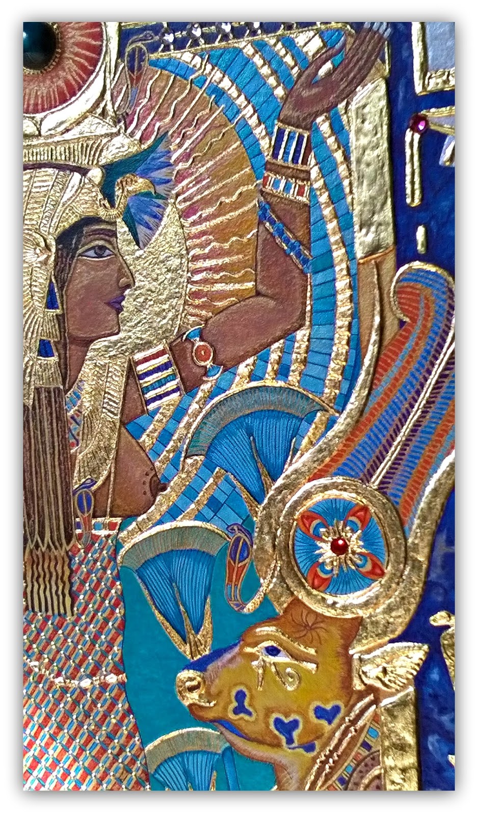 Icons of Kemet: Photo Essay: A Goddess, From Start to Finish